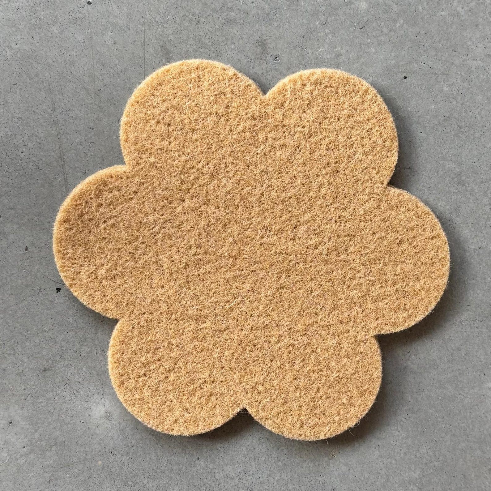 Colorful Felt Coasters Set of 4 – Handmade – Wool – 9.5 Cm – Soft ...