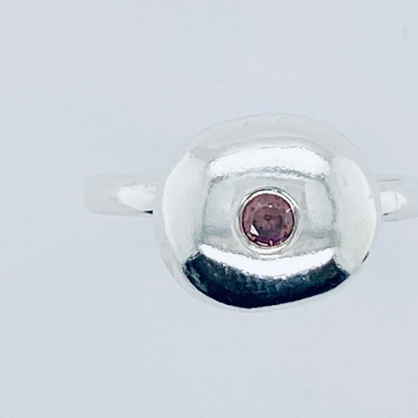 Flush Set Ring - Etsy