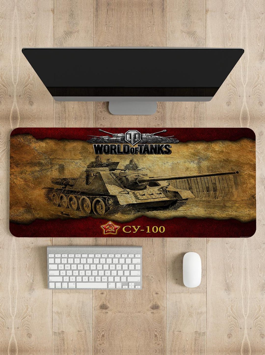 World of Tanks Mouse Pad: Personalized Gaming Desk Mat - Etsy
