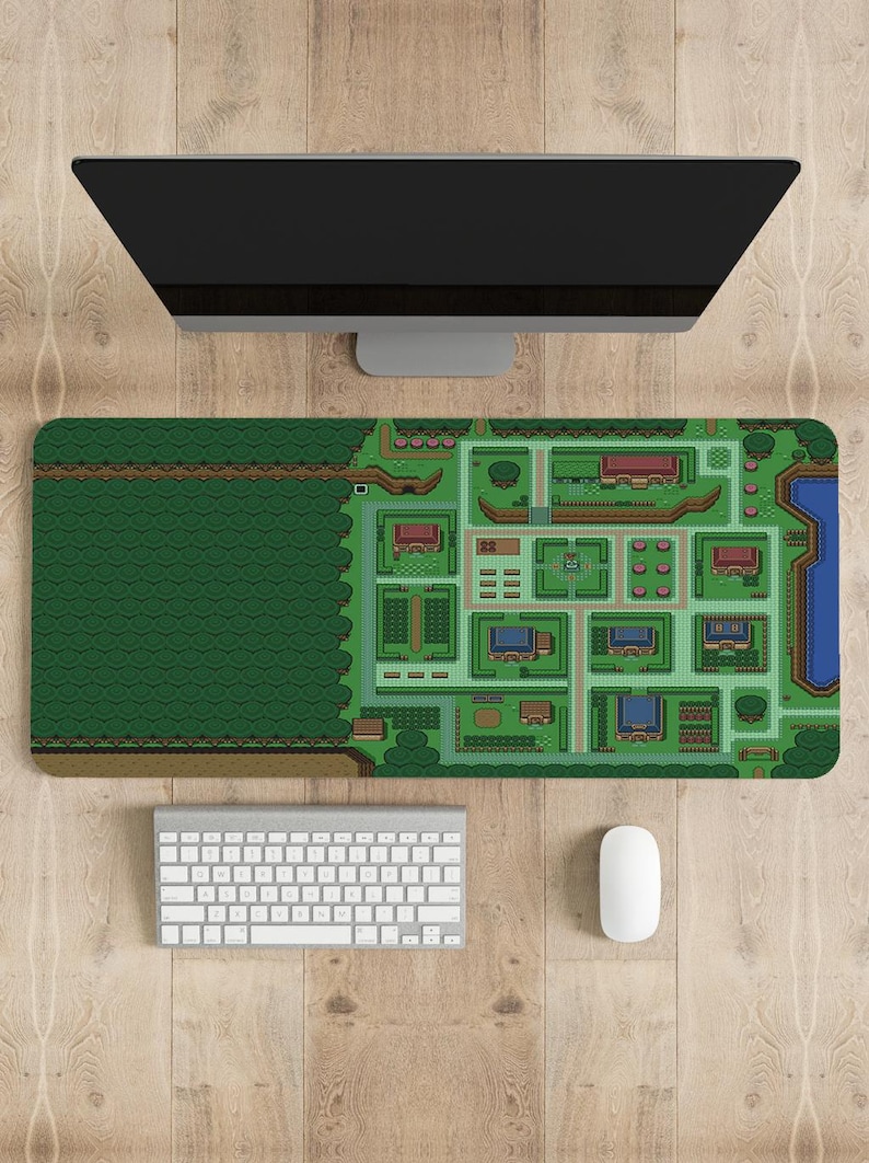 The Legend of Zelda Map Mouse Pad | Different Sizes Personalized ...