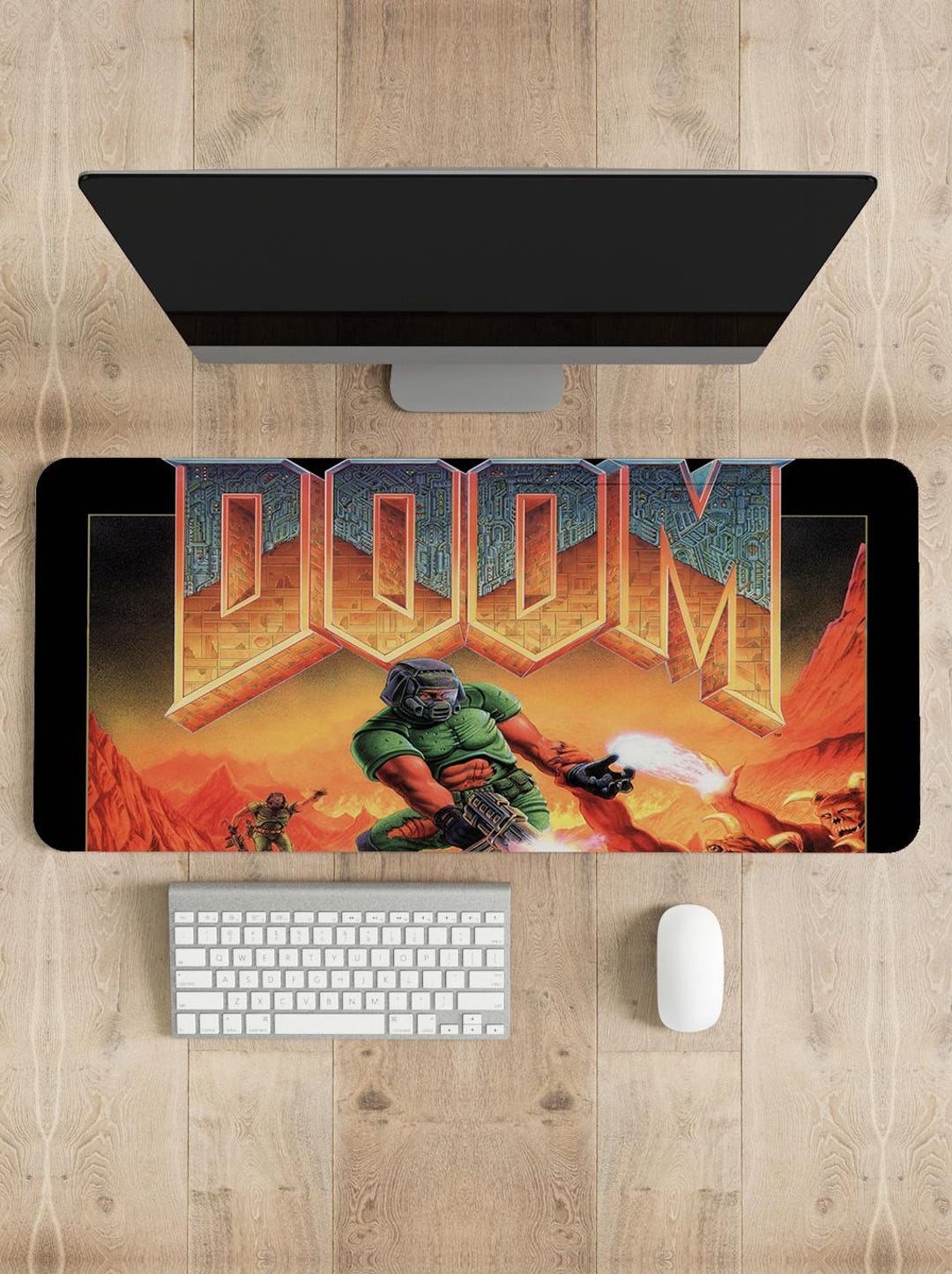Doom Mouse Pad | Different Sizes Personalized Printing | Gaming Mouse ...