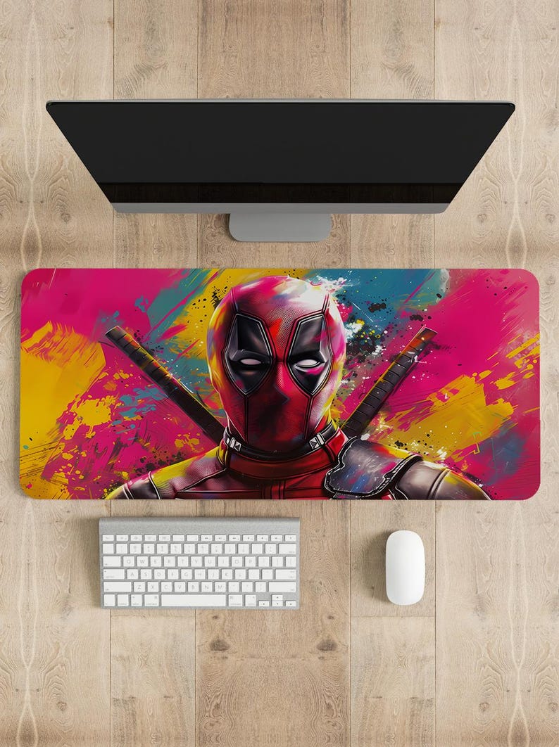 Deadpool Mouse Pad | Different Sizes Personalized Printing | Gaming ...