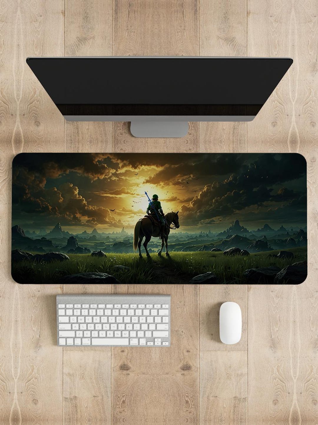The Legend of Zelda Mouse Pad | Different Sizes Personalized Printing ...