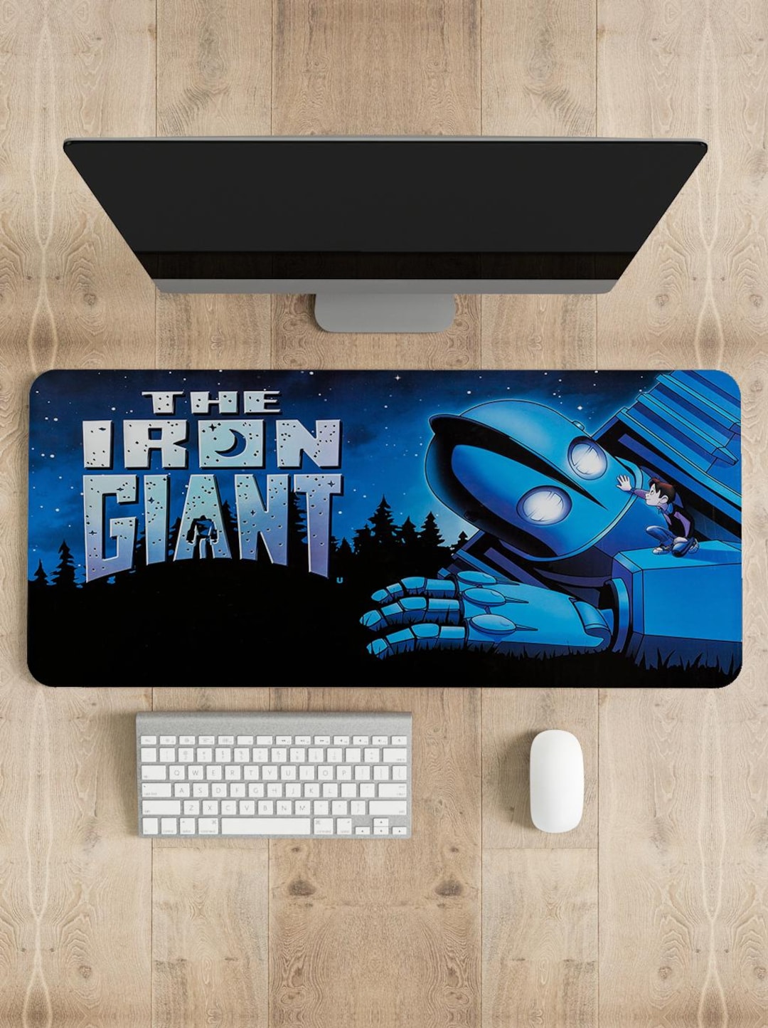 The Iron Giant Mouse Pad | Different Sizes Personalized Printing ...