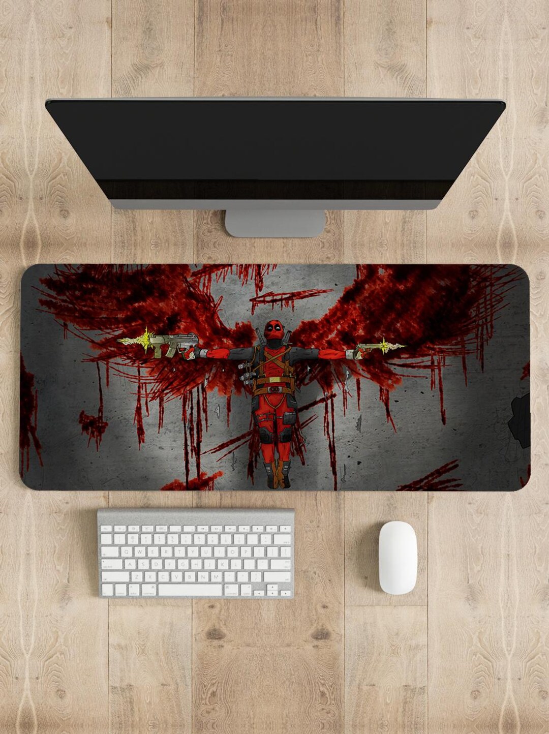 Deadpool Mouse Pad | Different Sizes Personalized Printing | Gaming ...