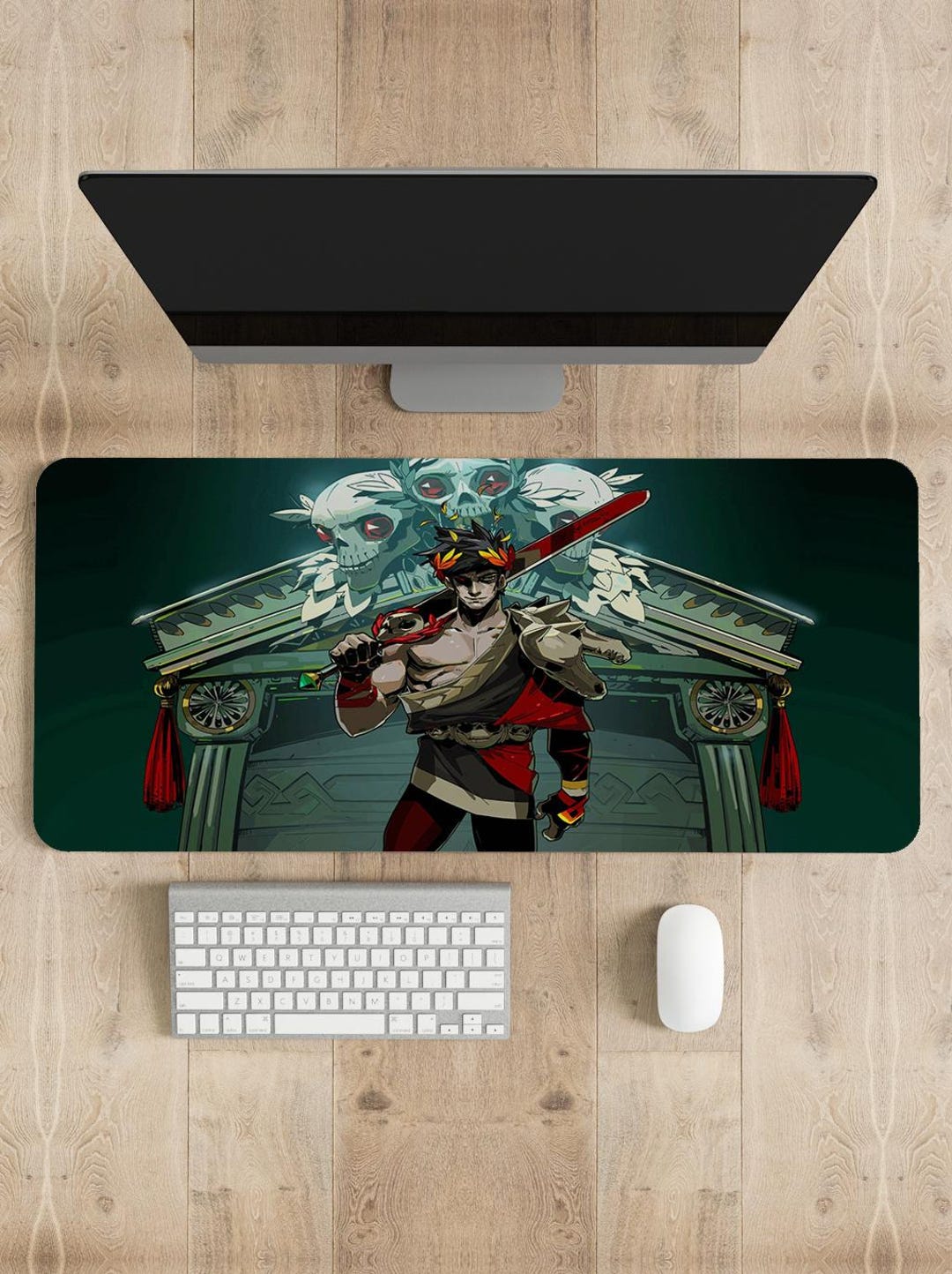 Hades Gaming Mouse Pad: Personalized Anime Desk Mat - Etsy