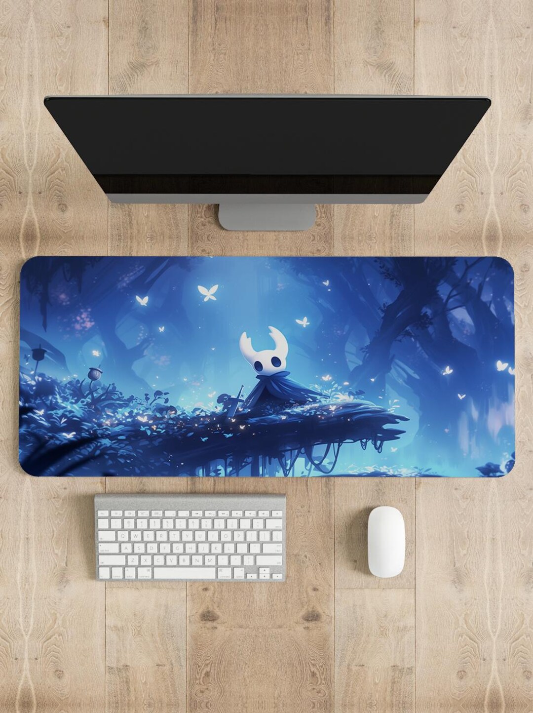 Hollow Knight Mouse Pad: Stitched Edge Gaming Desk Mat - Etsy