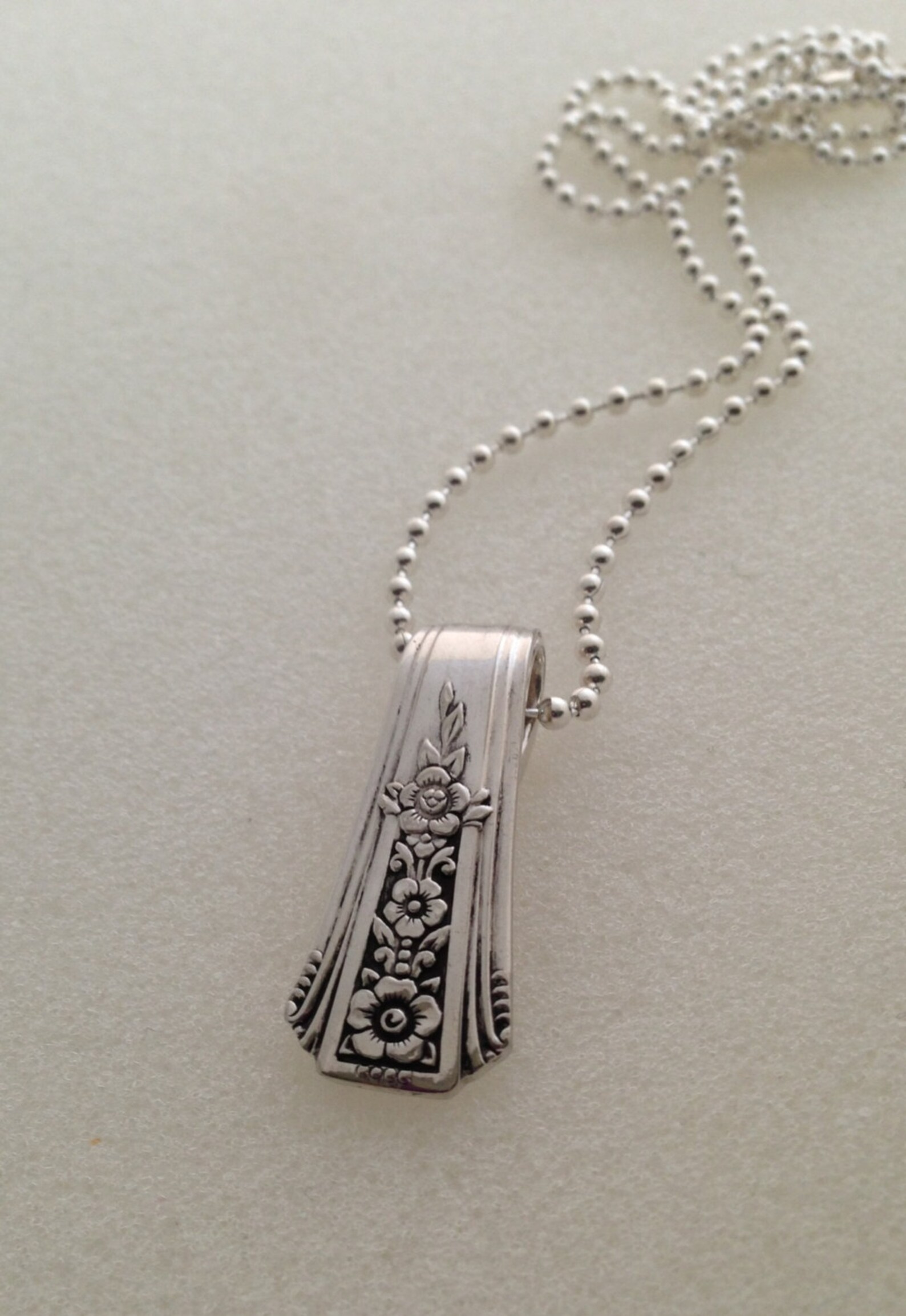 Silver Pendant. Fortune 1939 Spoon Pendant. Silverware | Etsy