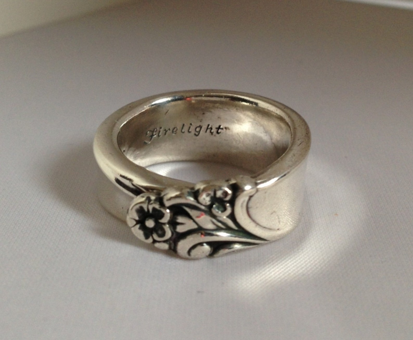 Spoon Ring Firelight 1959 Choose Your Size 6 to 12 Vintage | Etsy