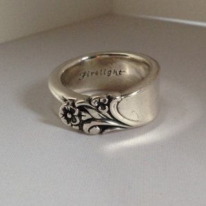 Spoon Ring Firelight 1959 Choose Your Size 6 to 12 Vintage Silverplate ...