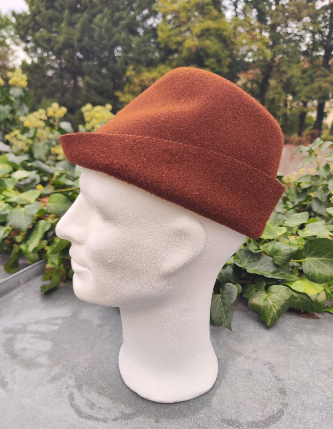 Medieval Renaissance Cap, Wool Felt Hat, Unisex, Gromi Kappe, Blank for ...