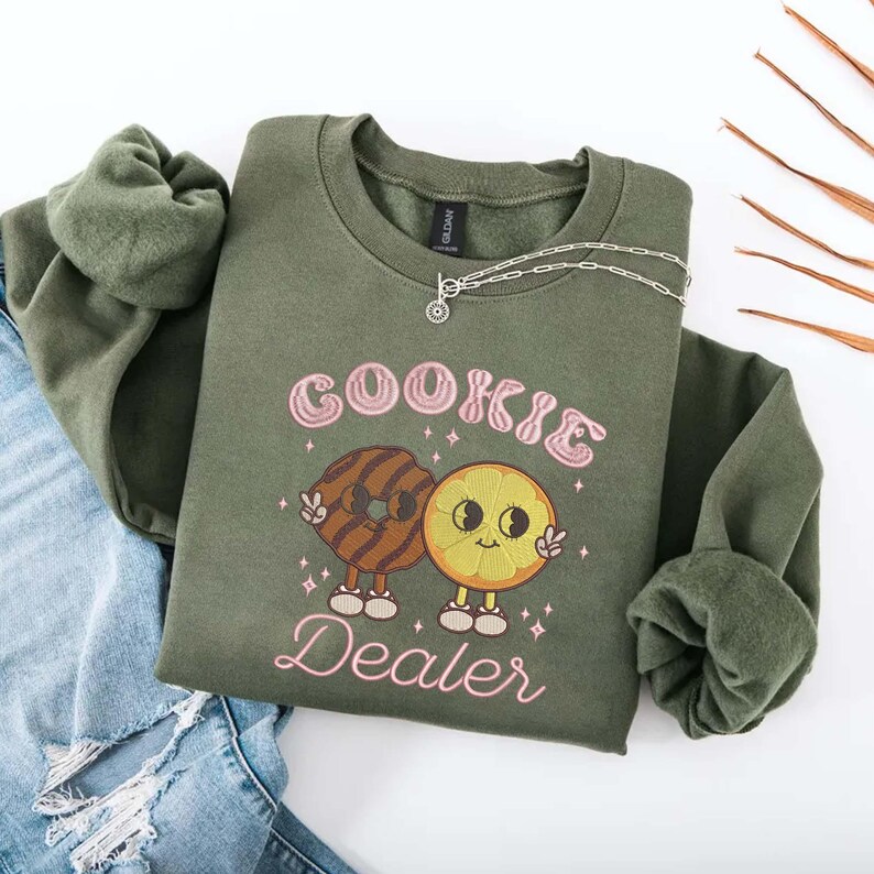 Embroidery Design File: Cookie Dealer Embroidery, Scout Cookie ...