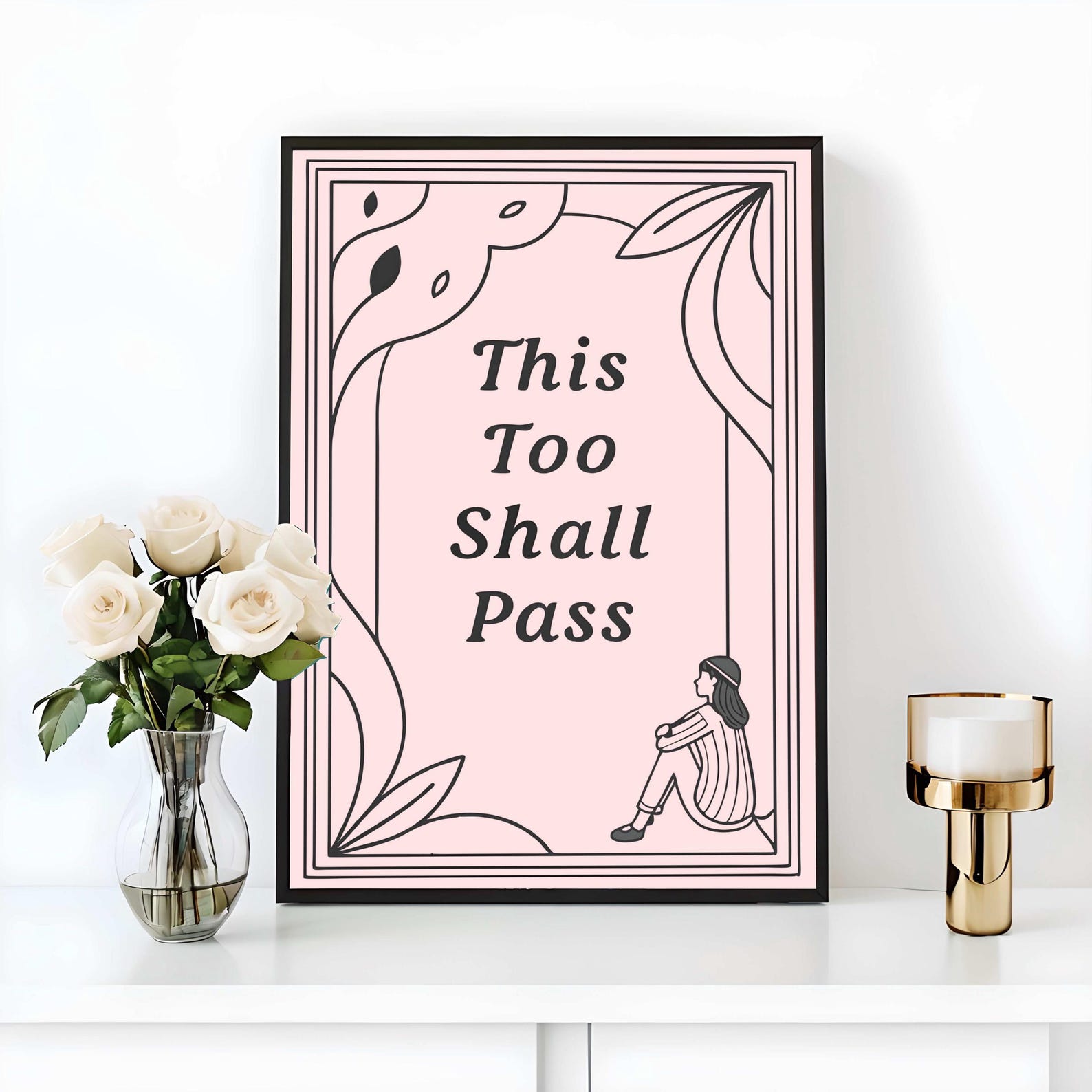 Therapy Office Wall Art Bundle | Mental Health Prints | Feelings Are ...