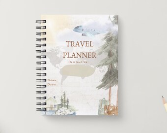 Printable Travel Planner | Digital Trip Organizer for Goodnotes ...