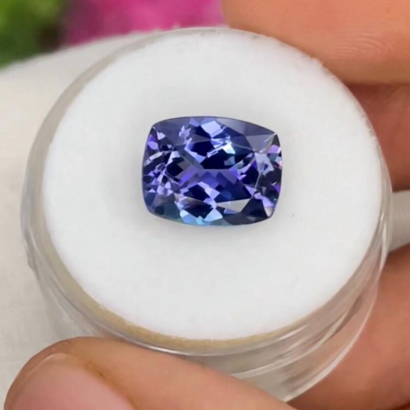 Tri Color Tanzanite Ring - Etsy