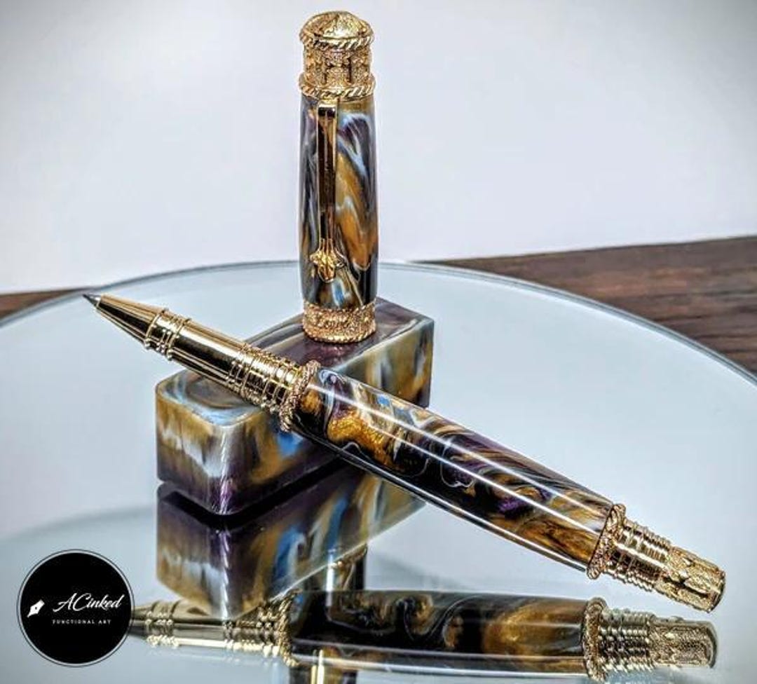 Faith Hope Love Rollerball Pen – Handmade Pen With Cross, Luxury ...