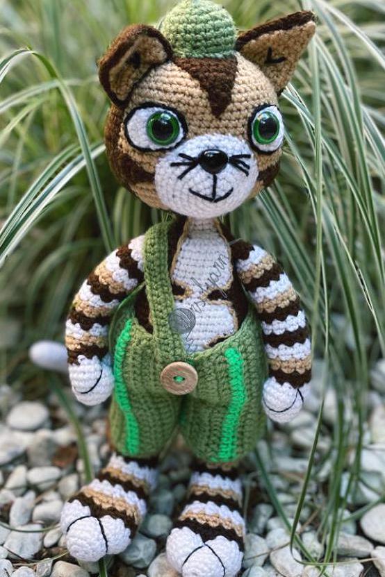 Findus Cat Crochet Pattern - Etsy
