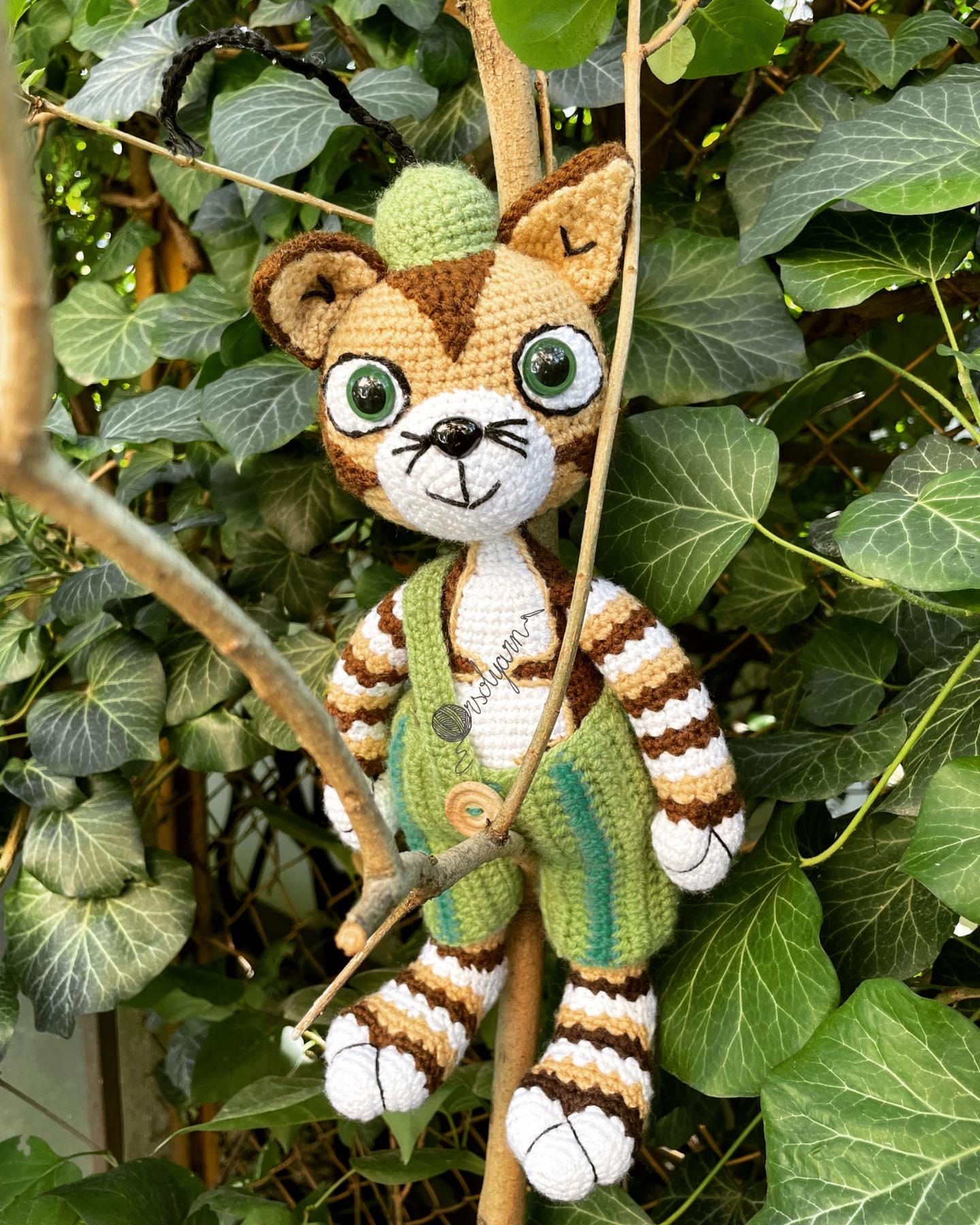 Findus Cat Crochet Pattern PDF | Amigurumi Cat Toy | Crochet Doll ...