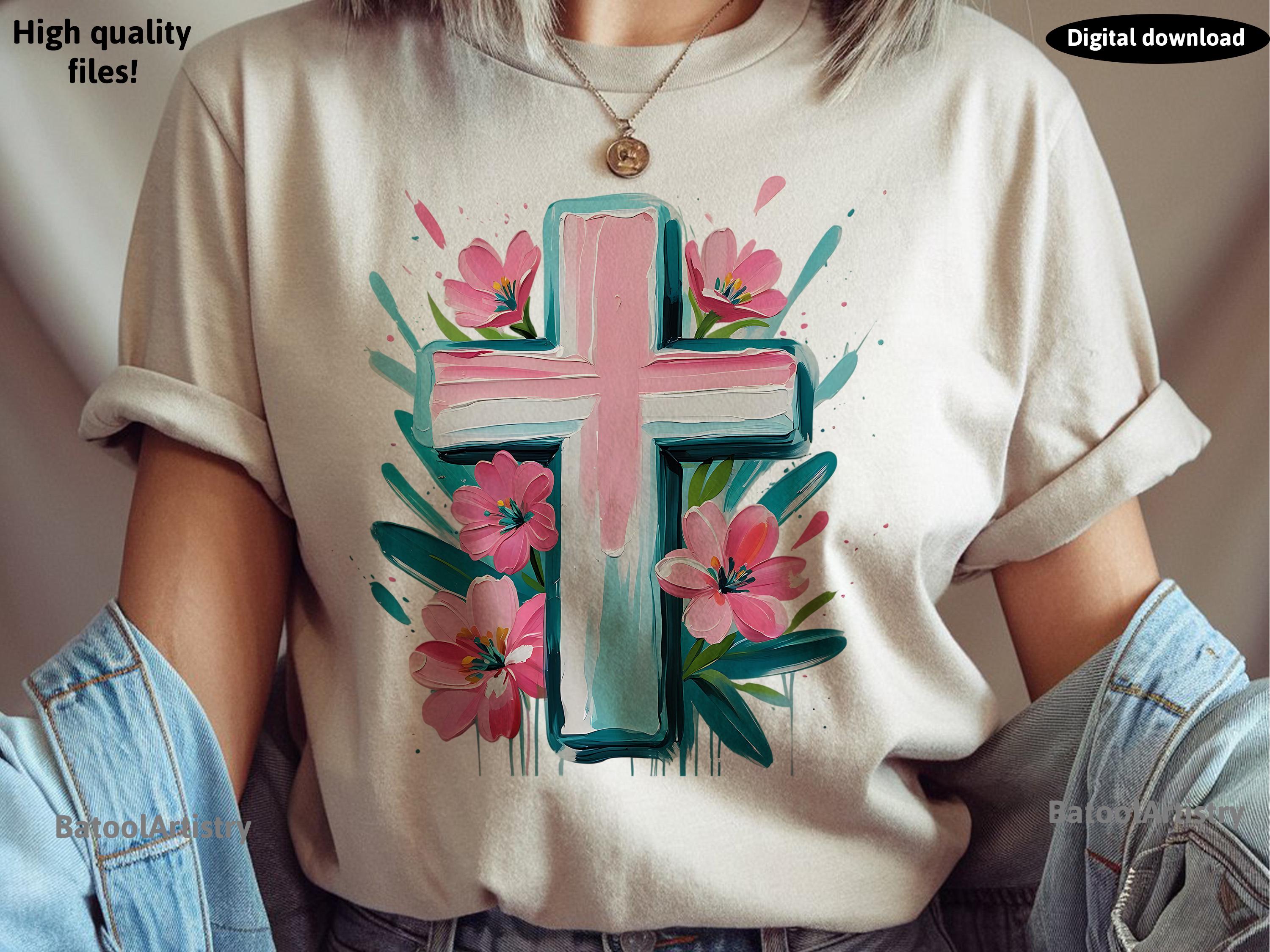 Christian Cross Clipart Cross Clipart Bundle Bow Cross Png Easter Png ...