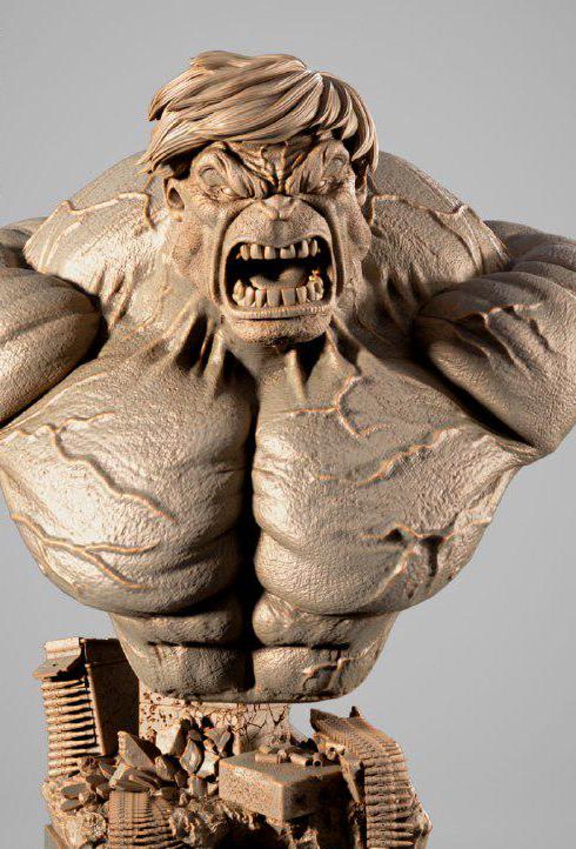 Hulk STL File 3D - Etsy