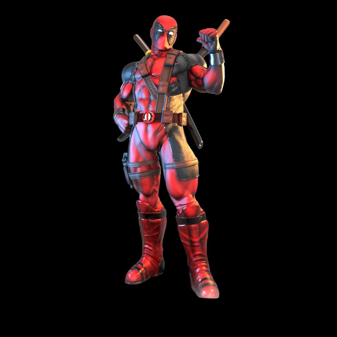 Deadpool - STL File 3D - Etsy UK