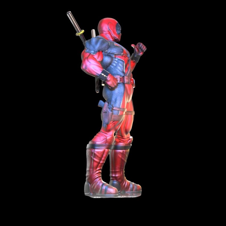 Deadpool - STL File 3D - Etsy