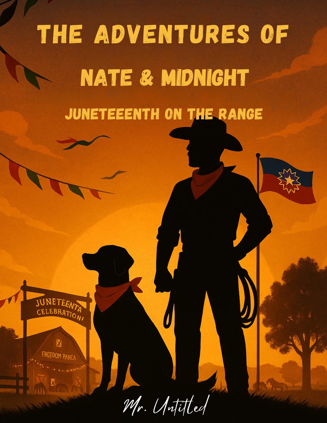 The Adventures of Cowboy Nate & Midnight: Juneteenth on the Range - Etsy
