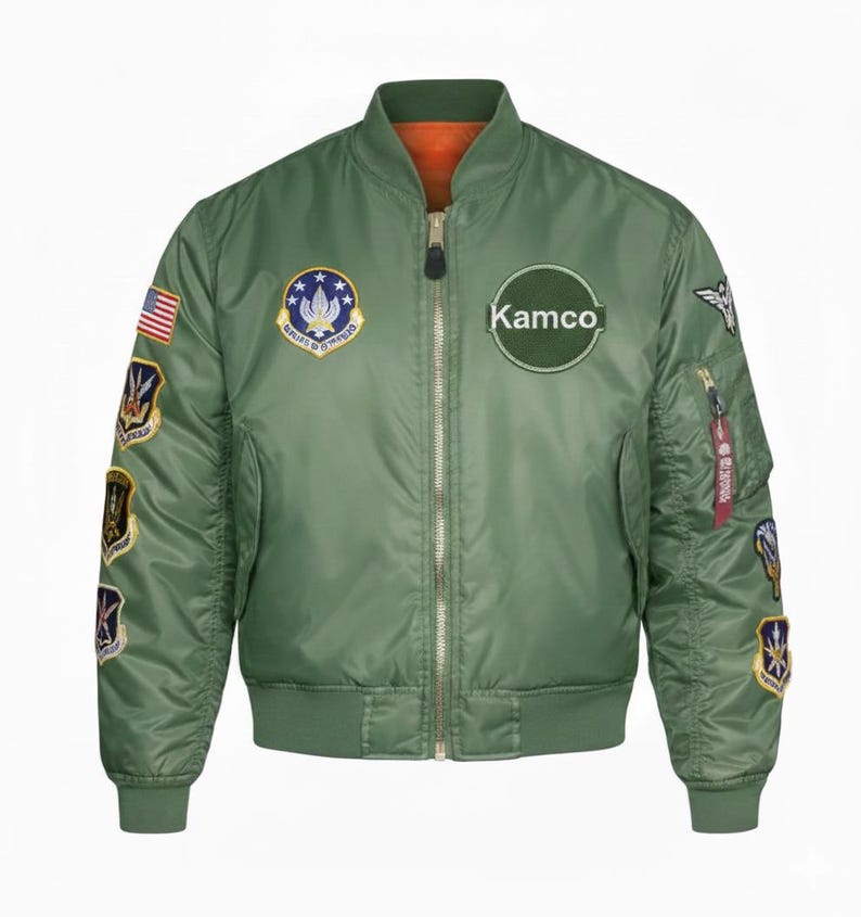 Vintage Air Force Bomber Jacket | MA-1 Military Patch Jacket | Urban ...