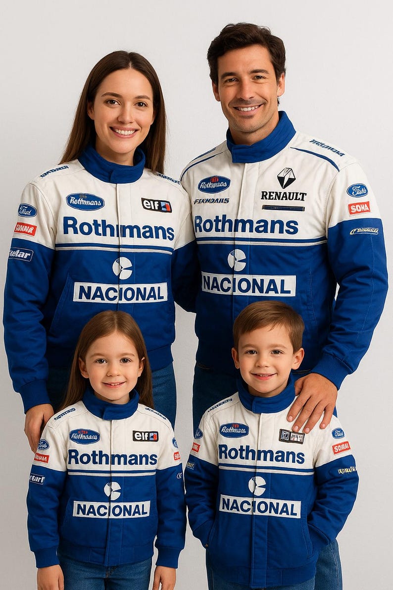 Rothmans Racing Jacket | Vintage F1 Williams Motorsport Jacket | Ayrton ...