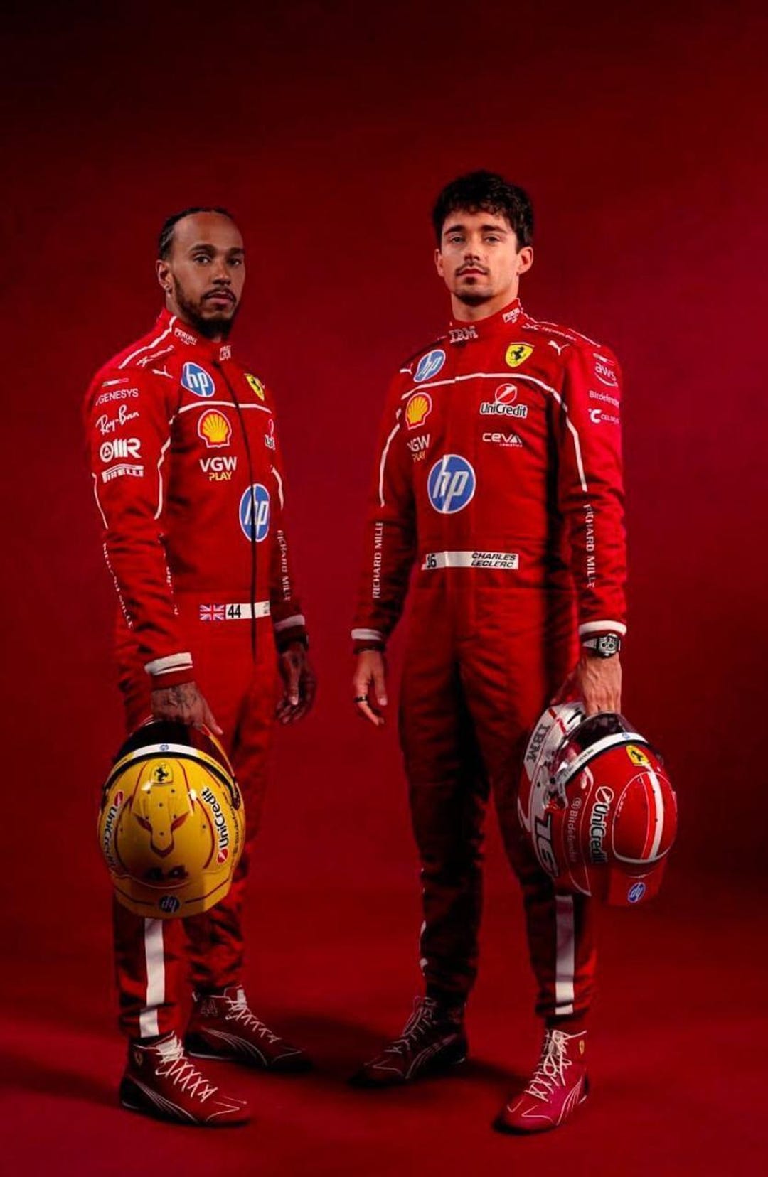 F1 Ferrari 2025 Go Kart Racing Suit With Free Gift (balaclava) CIK/FIA ...