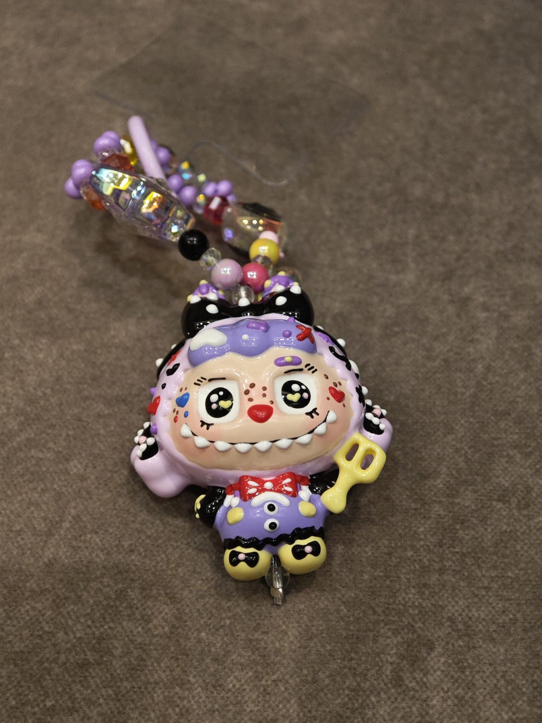 Hand-drawn Labubu Phone Chain a Hand-drawn Illustration of Labubu ...