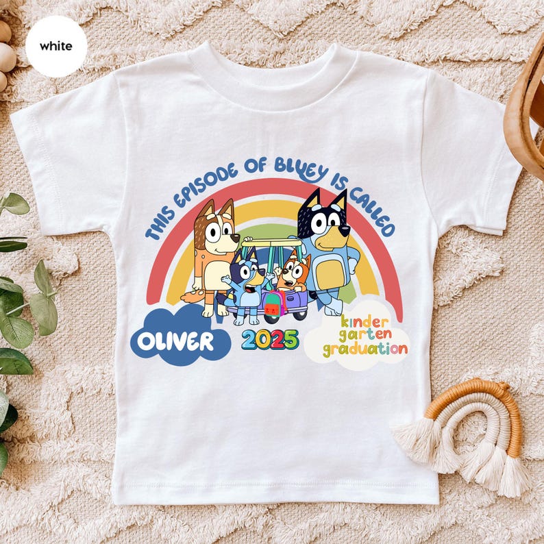 Bluey 2025 Kindergarten Grad,bluey Graduation From Kindergarten, Bluey ...