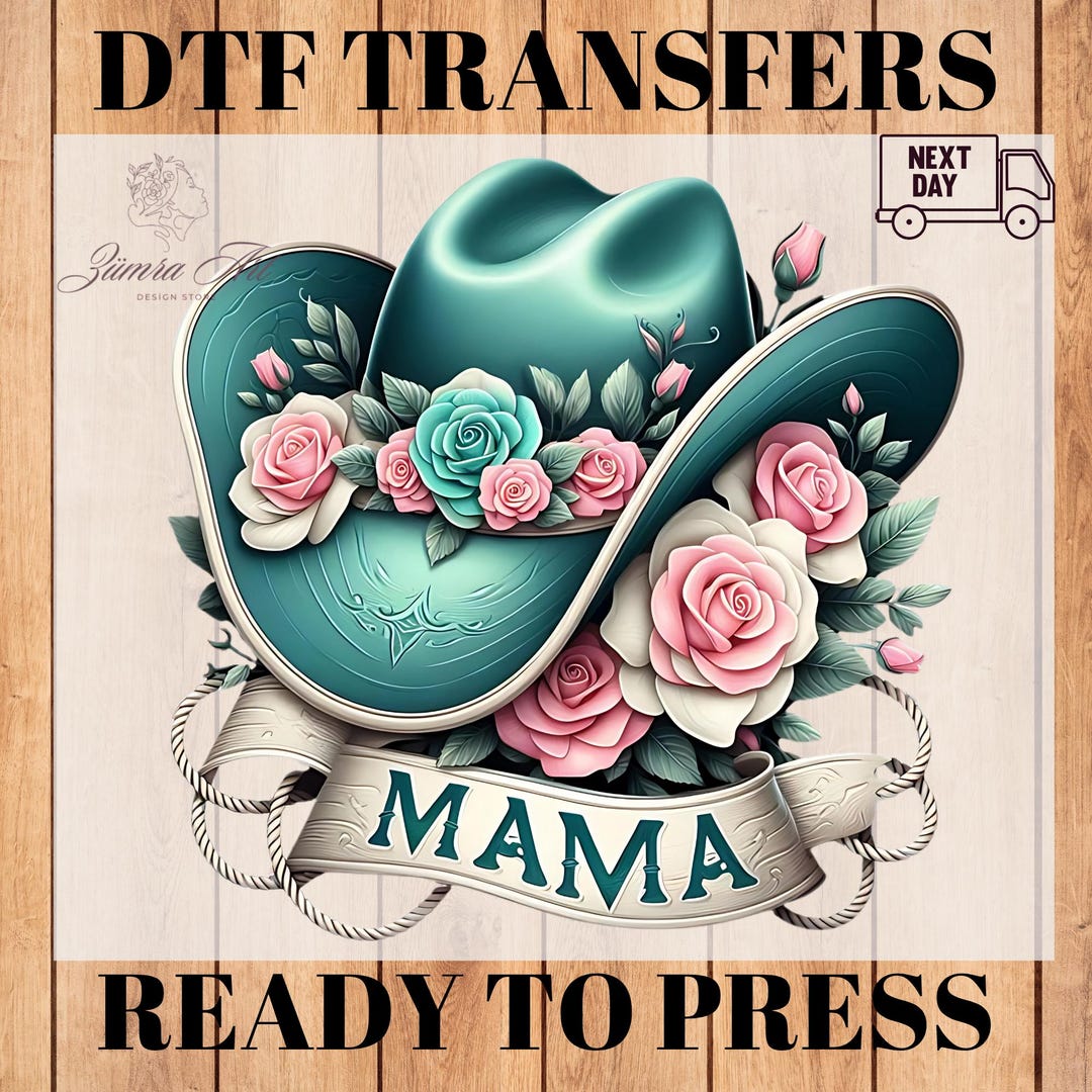 Rodeo Mama DTF Transfer: Ready to Press Western Shirt Design - Etsy