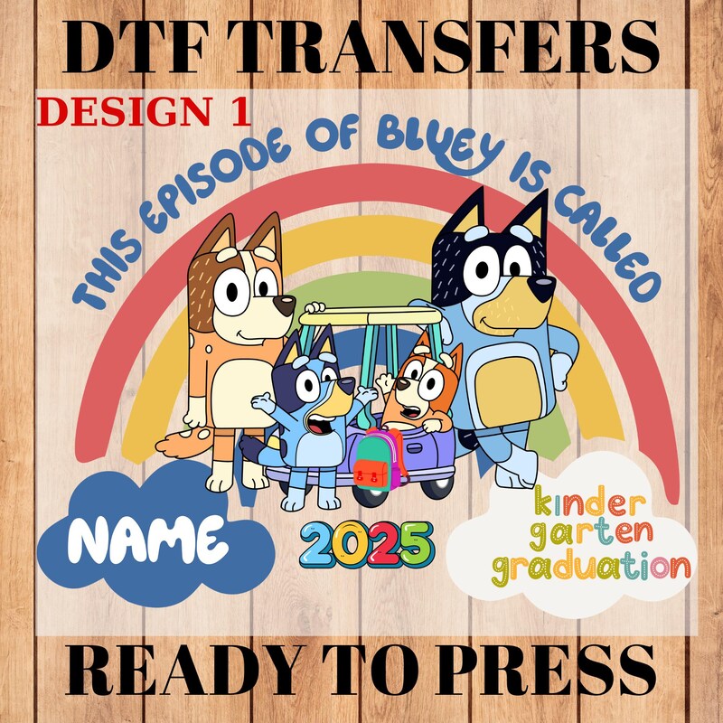 Bluey Graduation Cap - Etsy