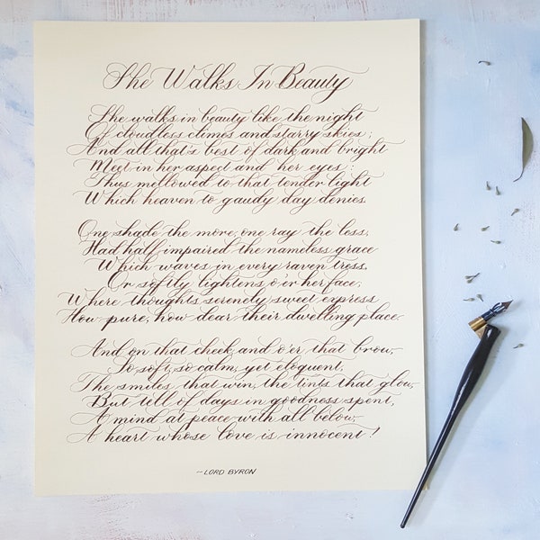 Calligraphy Quote - Etsy