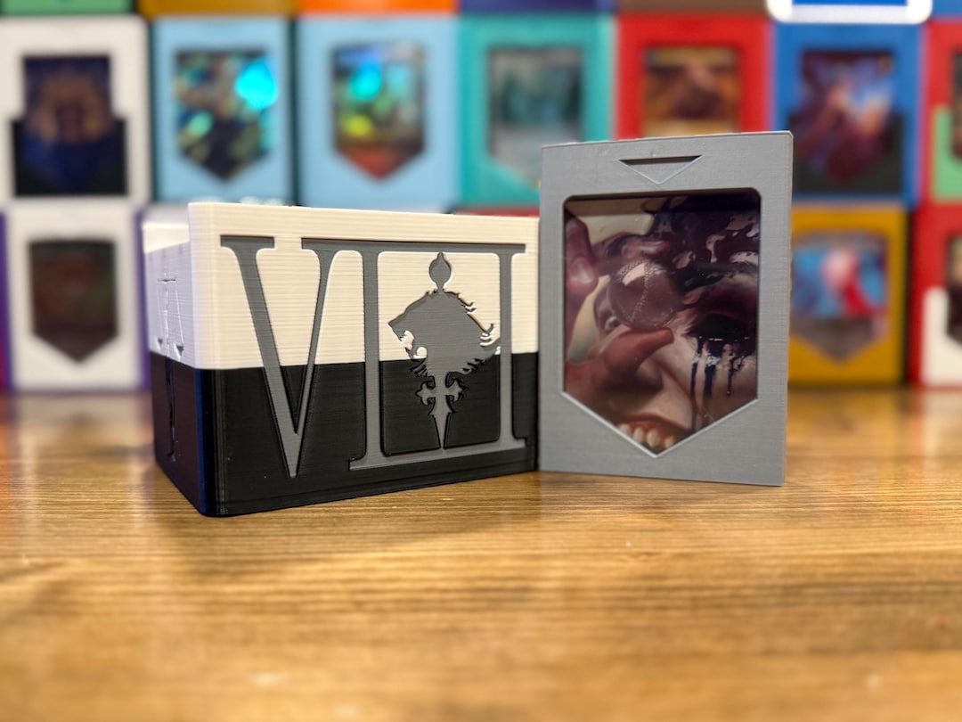 Final Fantasy MTG Deck Box: 3D Printed Commander Display - Etsy