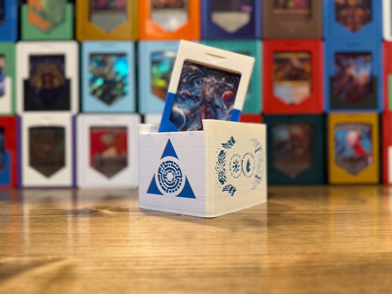 Azorius MTG Deck Box: 3D Printed Commander Display - Etsy