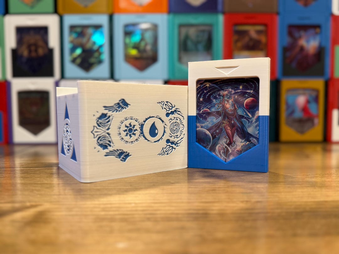 Azorius MTG Deck Box: 3D Printed Commander Display - Etsy