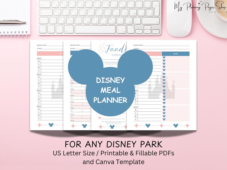2026 Disney Meal Planner | Disneyland Dining Plan | WDW Food ...