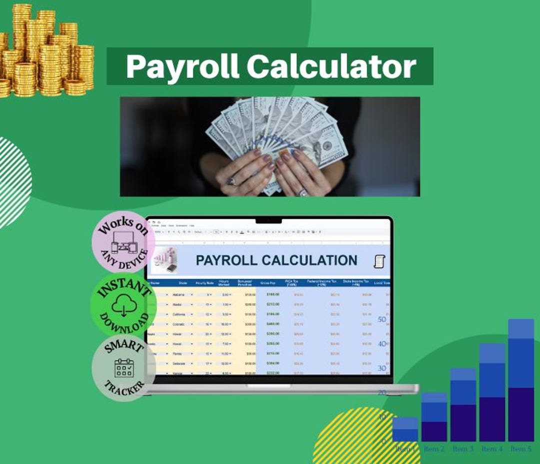 Spreadsheet Template, Excel Templates, Payroll Tracker, Payroll ...