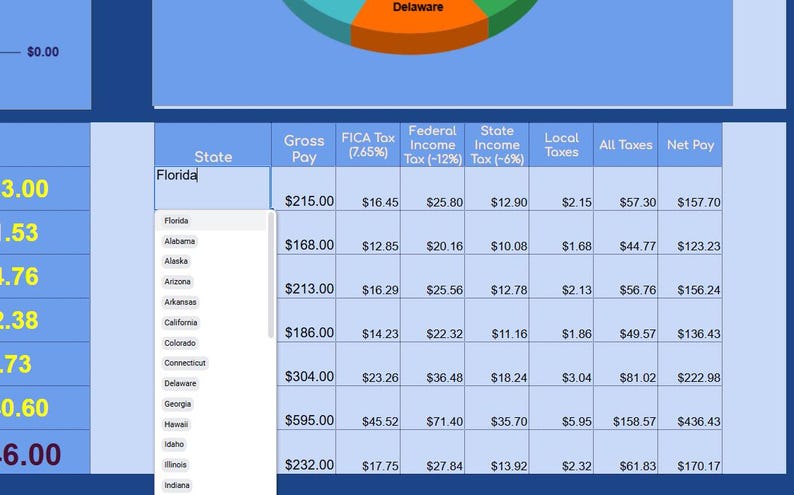Spreadsheet Template, Excel Templates, Payroll Tracker, Payroll ...