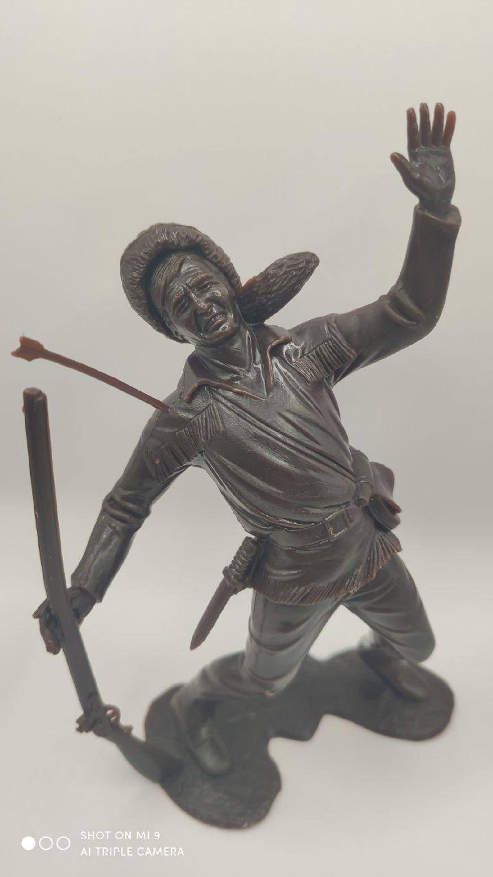 Vintage 1964 Louis Marx 6 Inch Daniel Boone Figure Tan Brown - Etsy