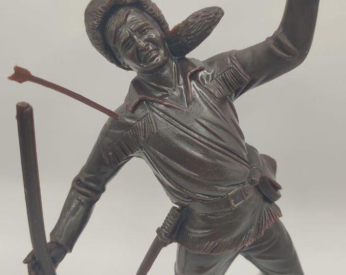 Vintage 1964 Louis Marx 6 Inch Daniel Boone Figure Tan Brown - Etsy