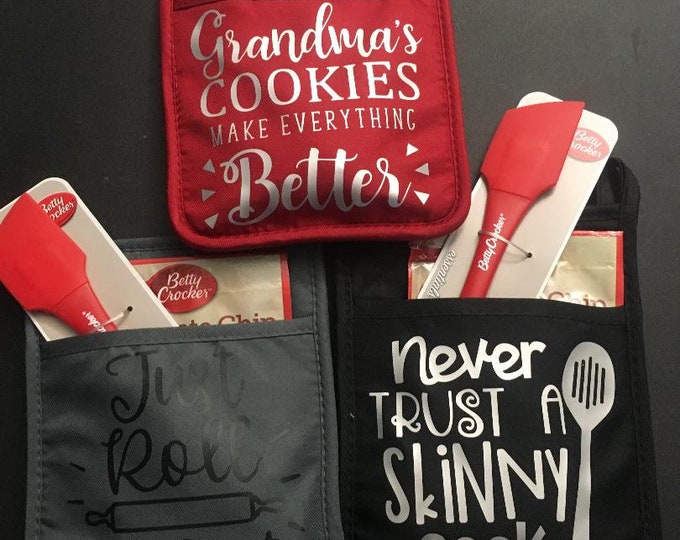 Pocket Potholder Sayings 2 Gift Set - Etsy