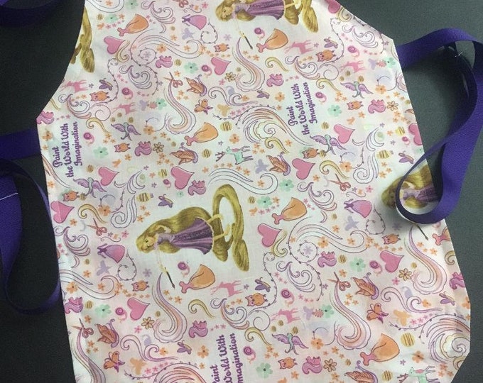 Disney Rapunzel Kids Apron - Etsy