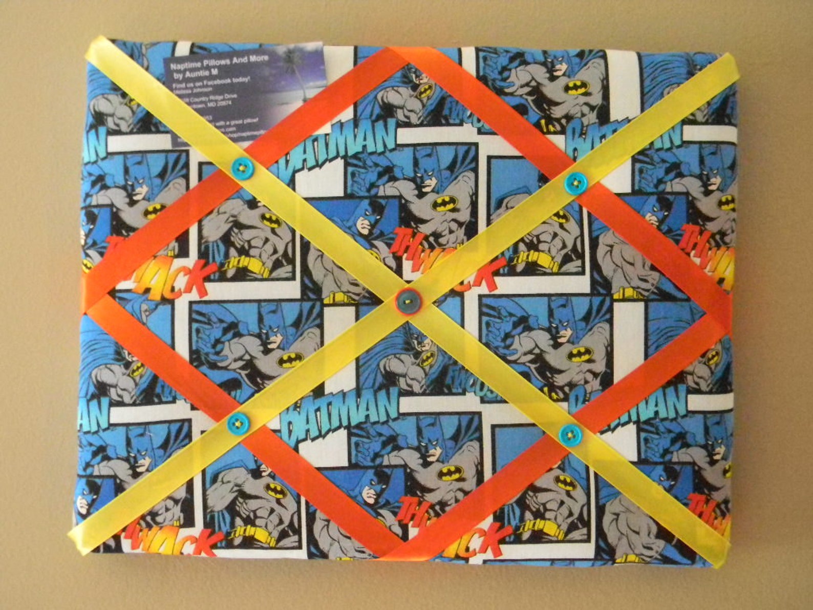 11 x 14 Batman Comic Book Page Memory Board | Etsy