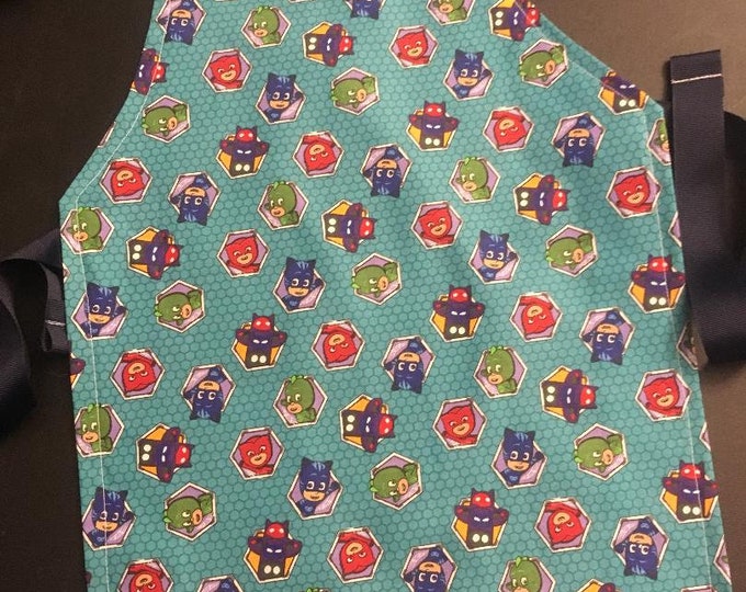 Disney Junior PJ Masks Badges Kids Apron - Etsy