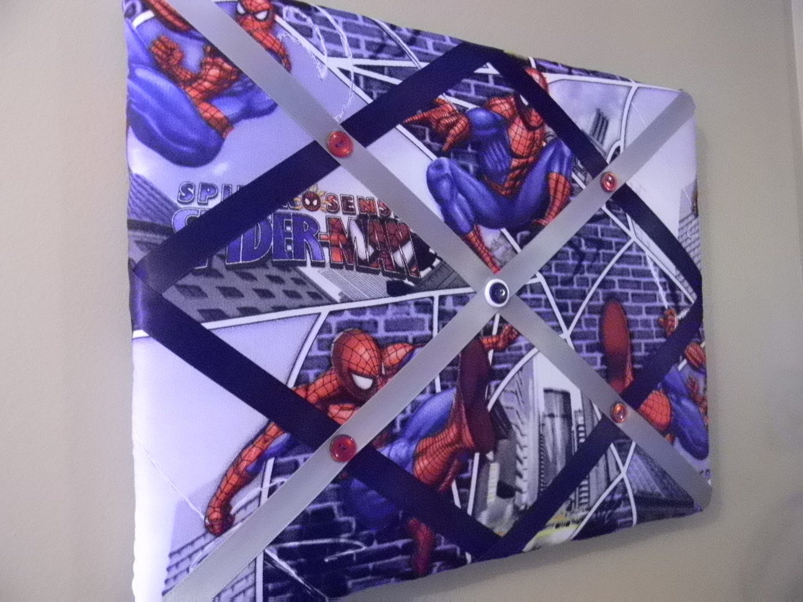 11 x 14 Spider-Man Memory Board | Etsy