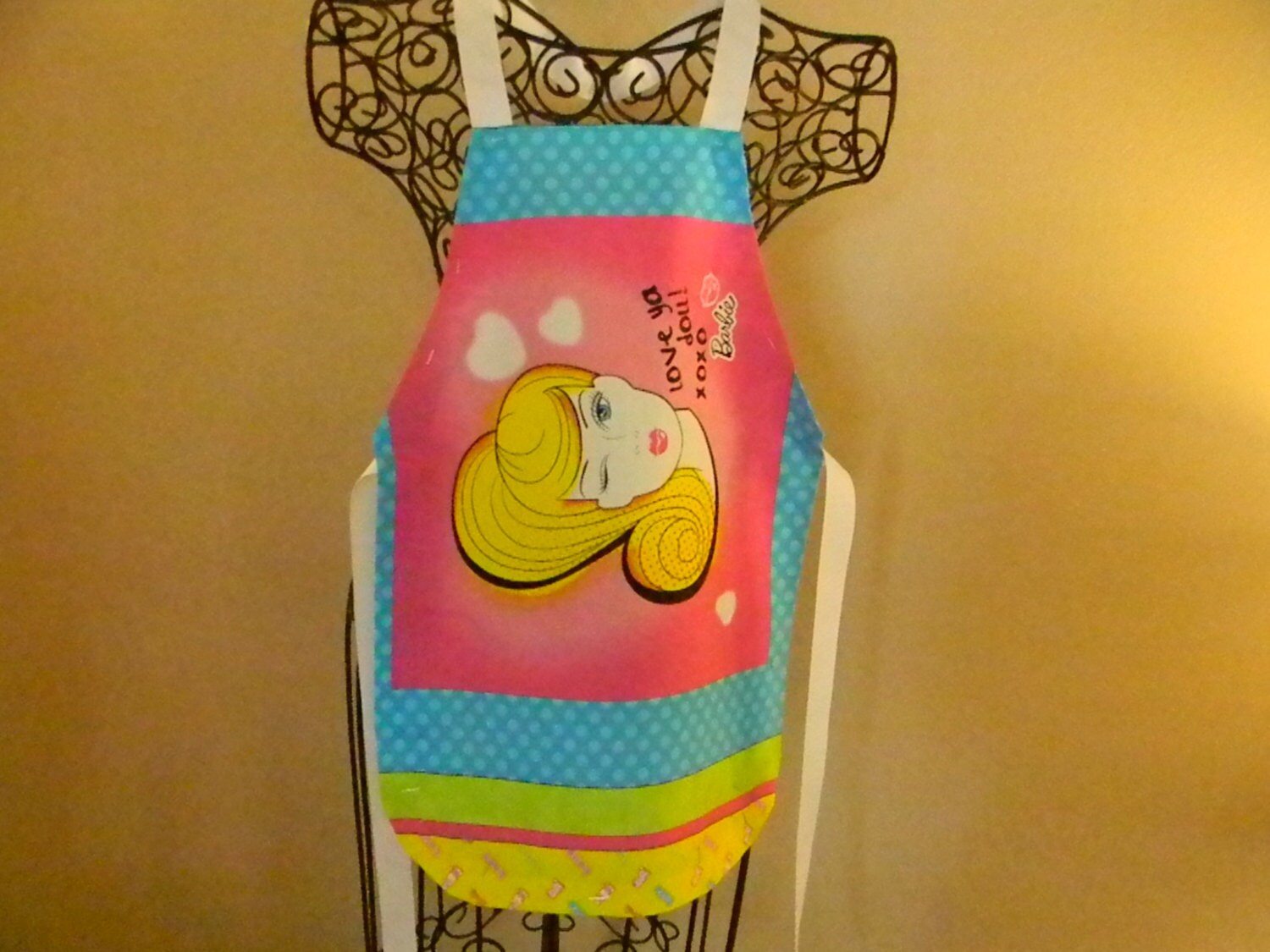 Barbie Love Ya Doll Kids Apron - Etsy