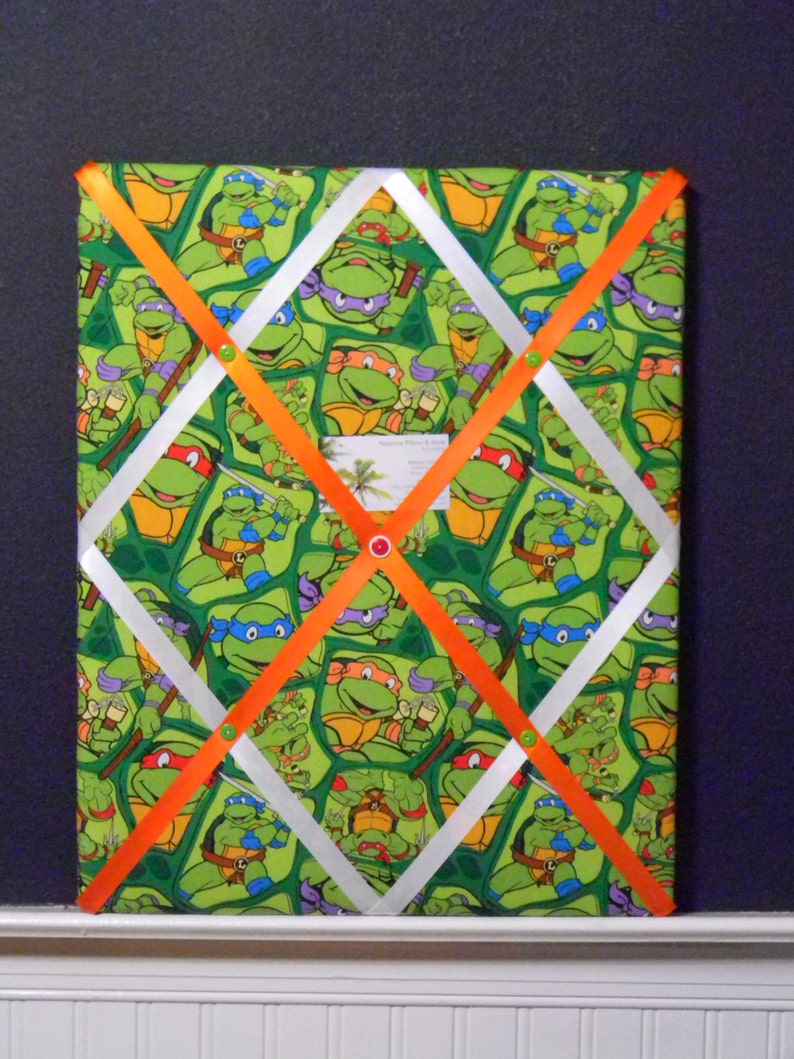 16 x 20 Teenage Mutant Ninja Turtle TMNT Memory Board | Etsy